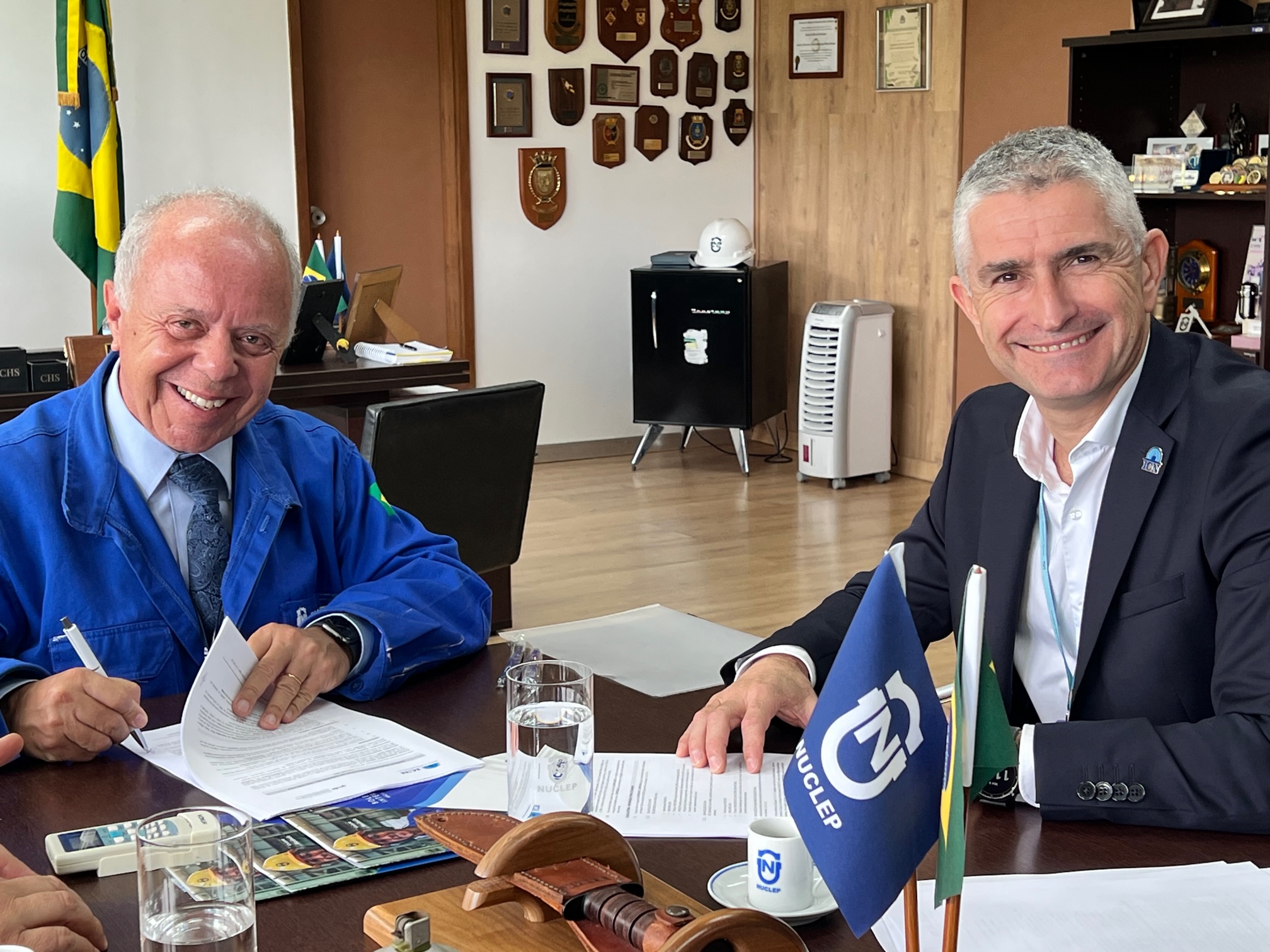ABEN • Associação Brasileira de Energia Nuclear • Nuclep e ICN assinam ...